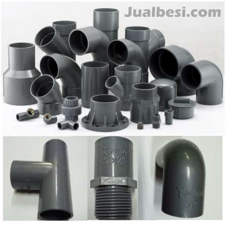Faucet Socket (AW) PVC TRILLIUN 1/2" x 3/4" - PT. SAHABAT ANA GRUP